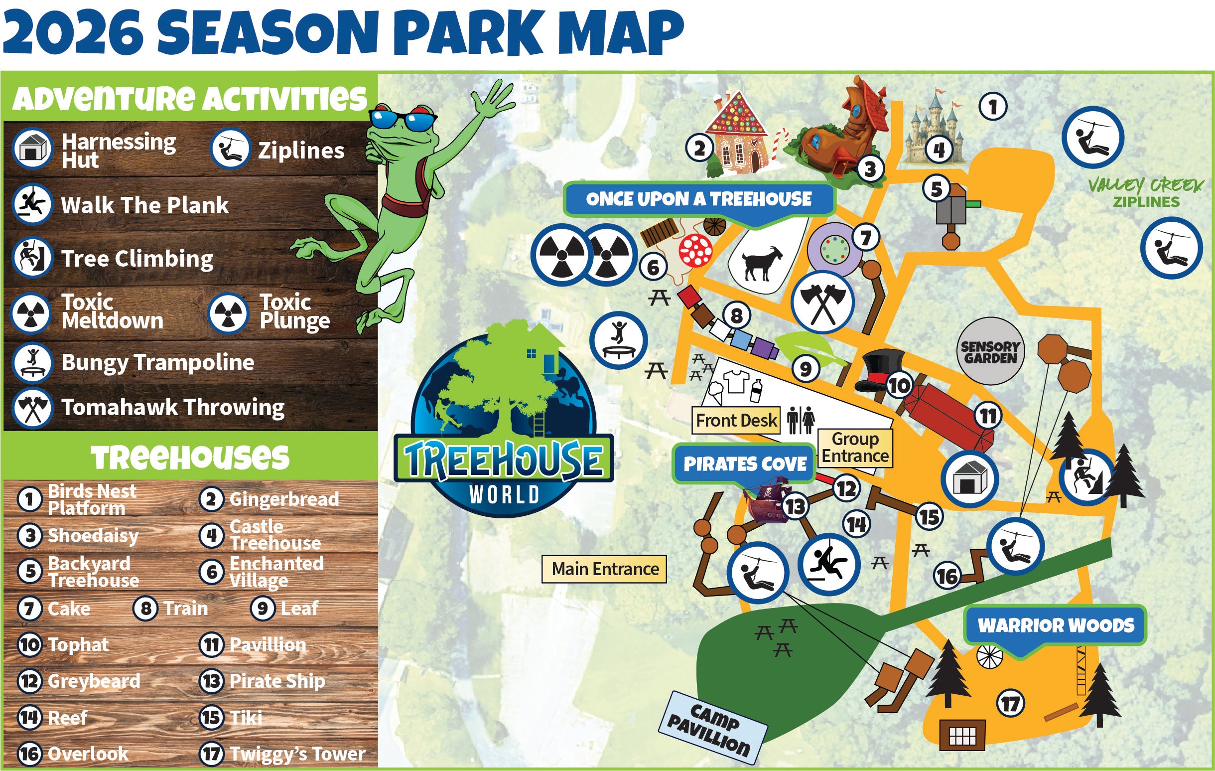 Zipline Adventures - Treehouse World Adventure Park